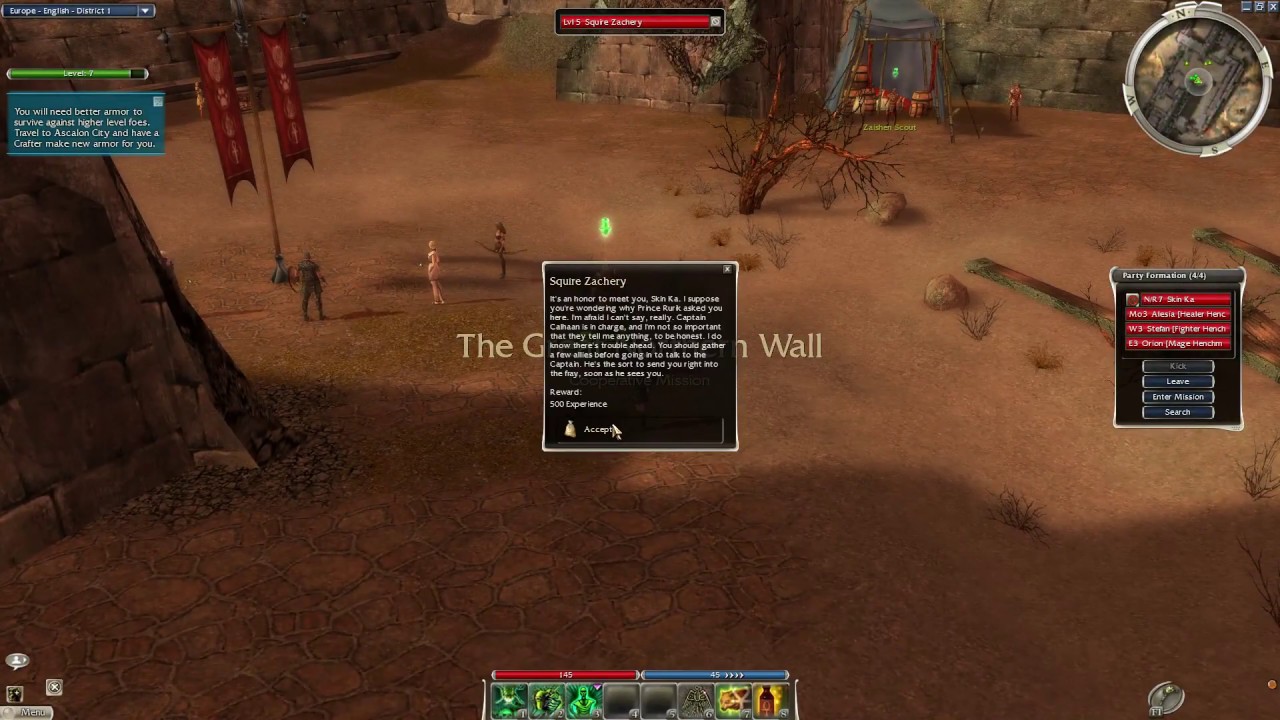 How to do Defend The Wall quest - Guild Wars - YouTube