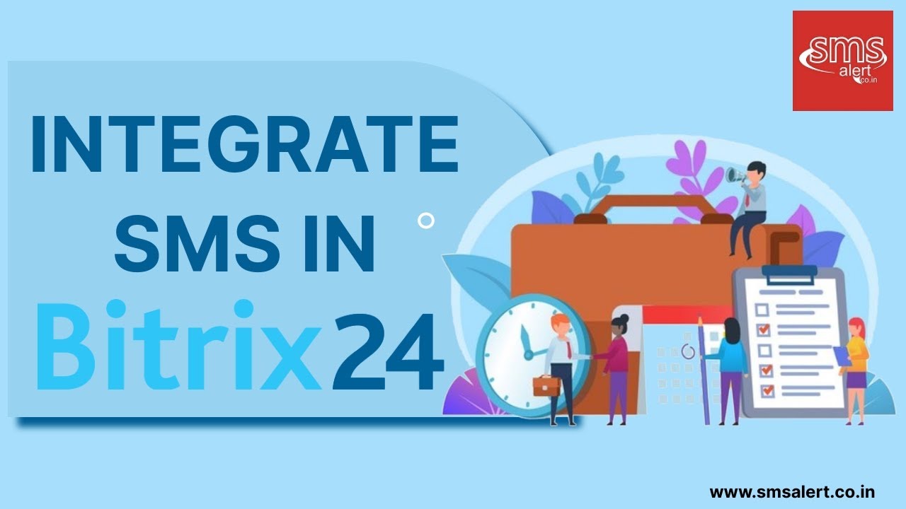 Integrate SMS Alert in Bitrix 24 CRM - YouTube