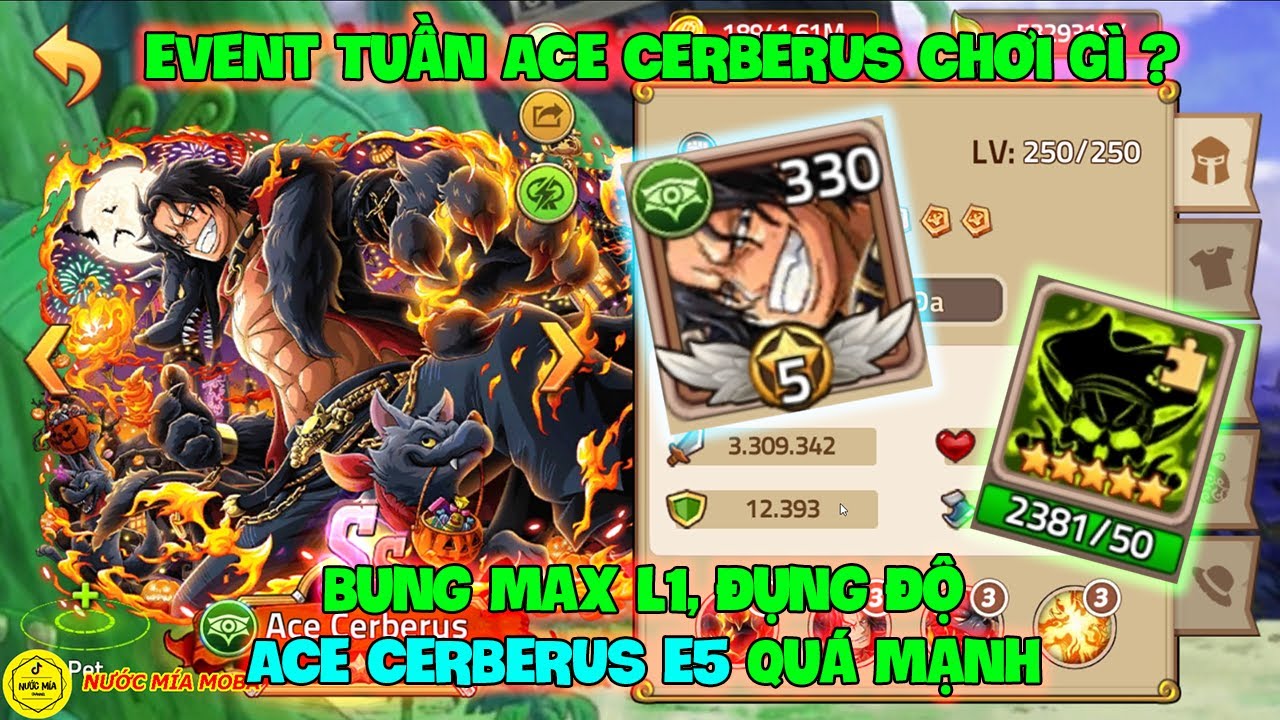 Huyền Thoại Hải Tặc - Event Tuần ACE CERBERUS Chơi Gì? Bung Max L1 ...