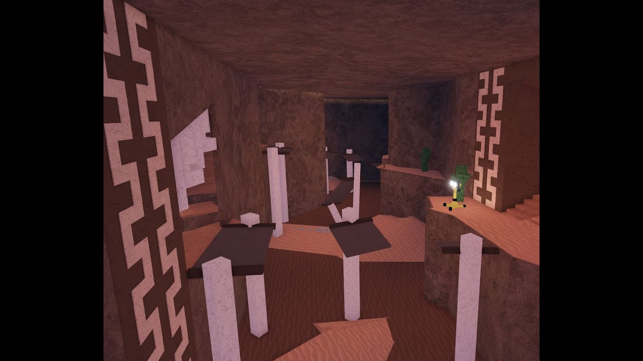 sandswept ruins in build a boat - YouTube