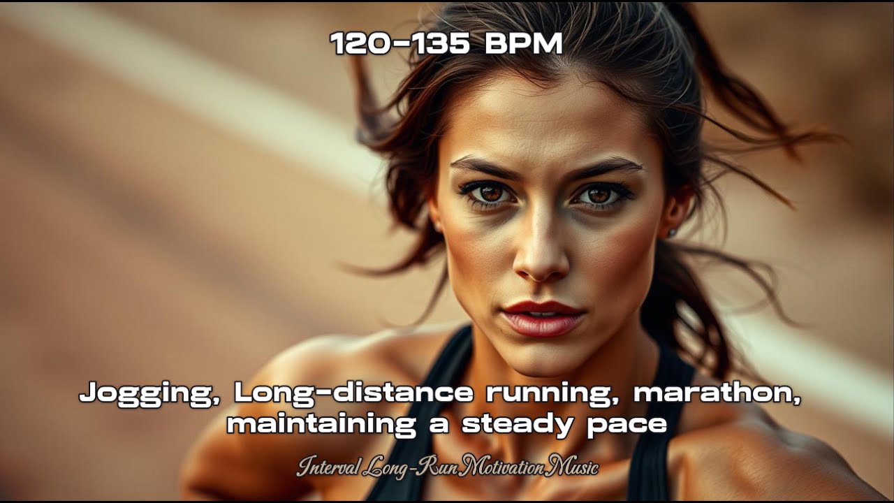 🎧🔥Jogging, Long-distance running, marathon, and maintaining a steady ...