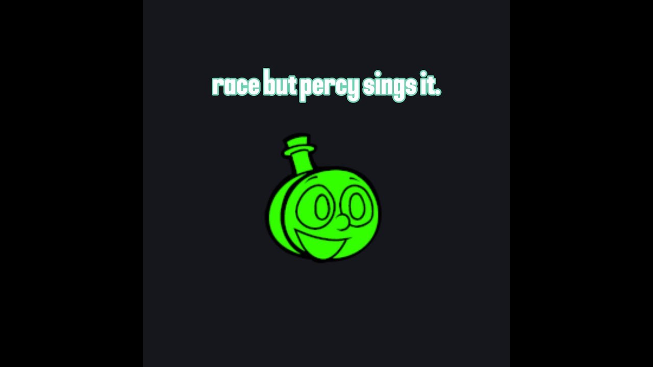 race but percy sings it! [fnf: railway funkin] #fnf - YouTube
