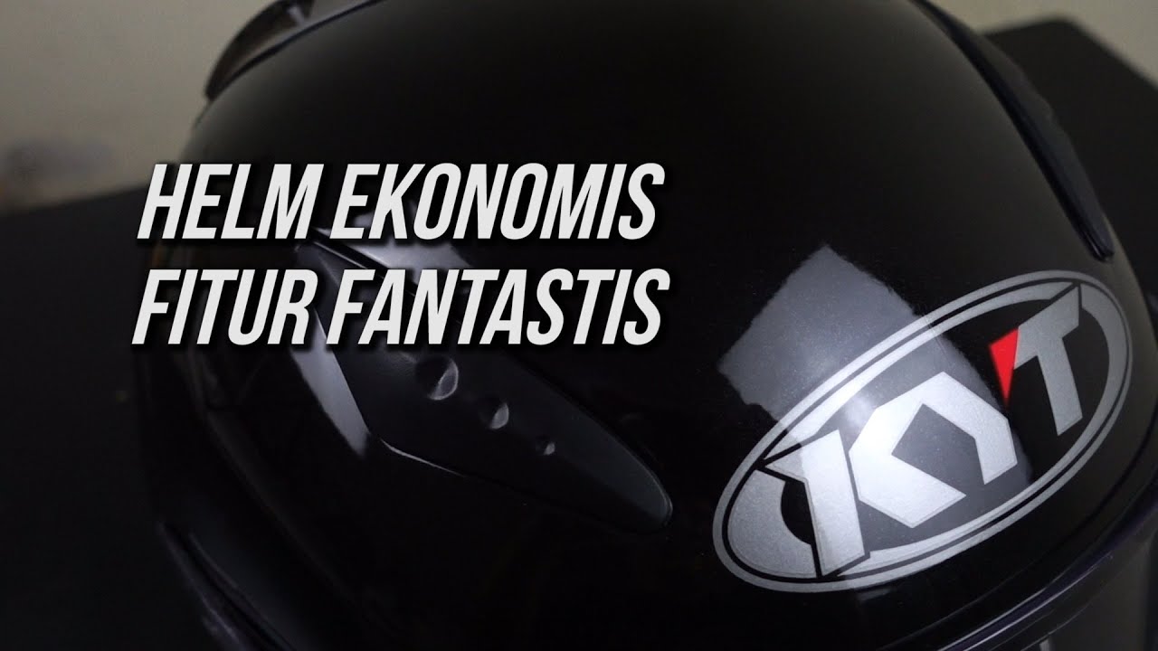 UNBOXING KYT GALAXY FLAT R | HELM OPEN FACE | REVIEW - YouTube