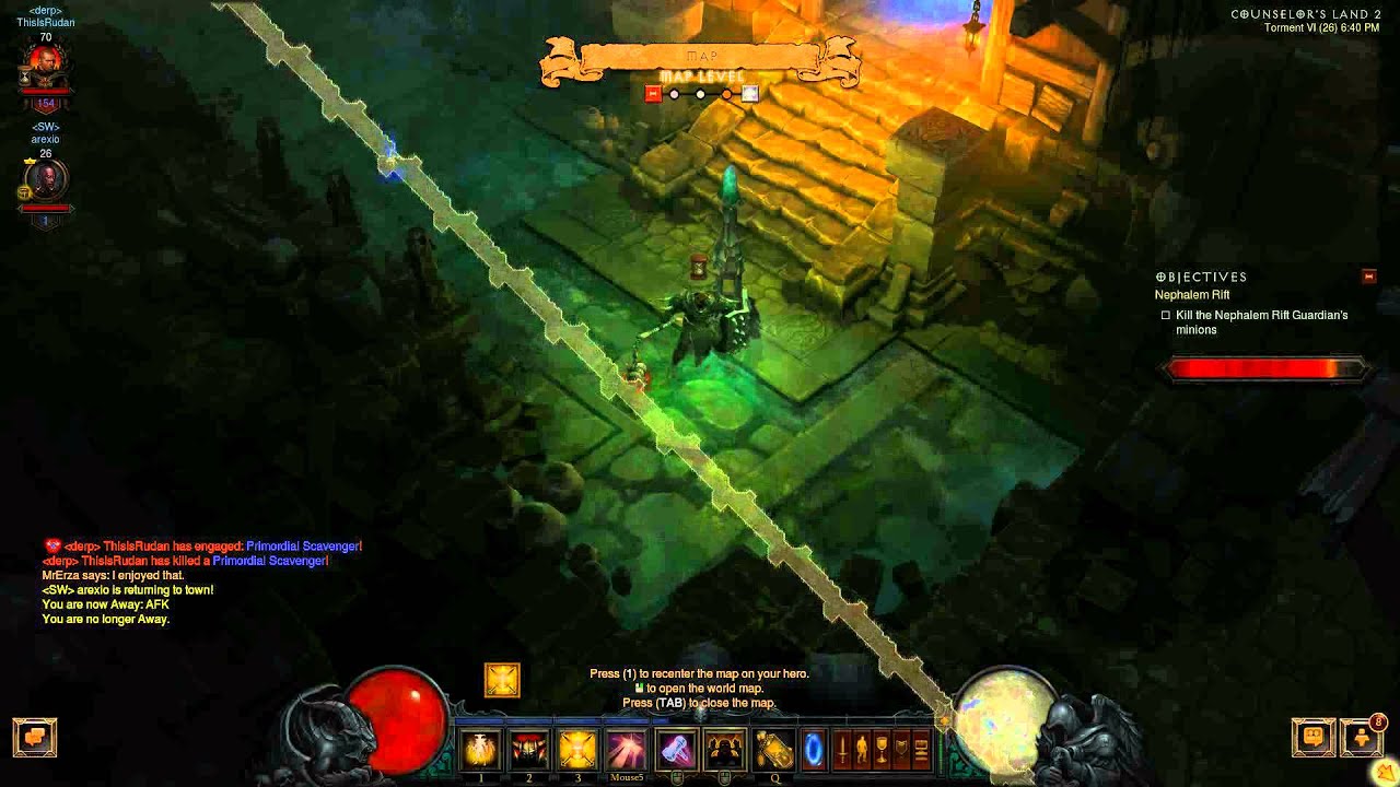 New Diablo 3 Rift map?? - YouTube
