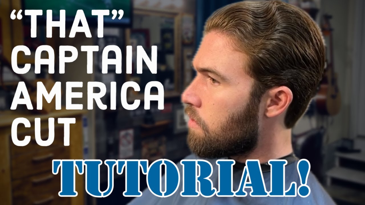 "That" Captain America Haircut Tutorial HD 1080p - YouTube