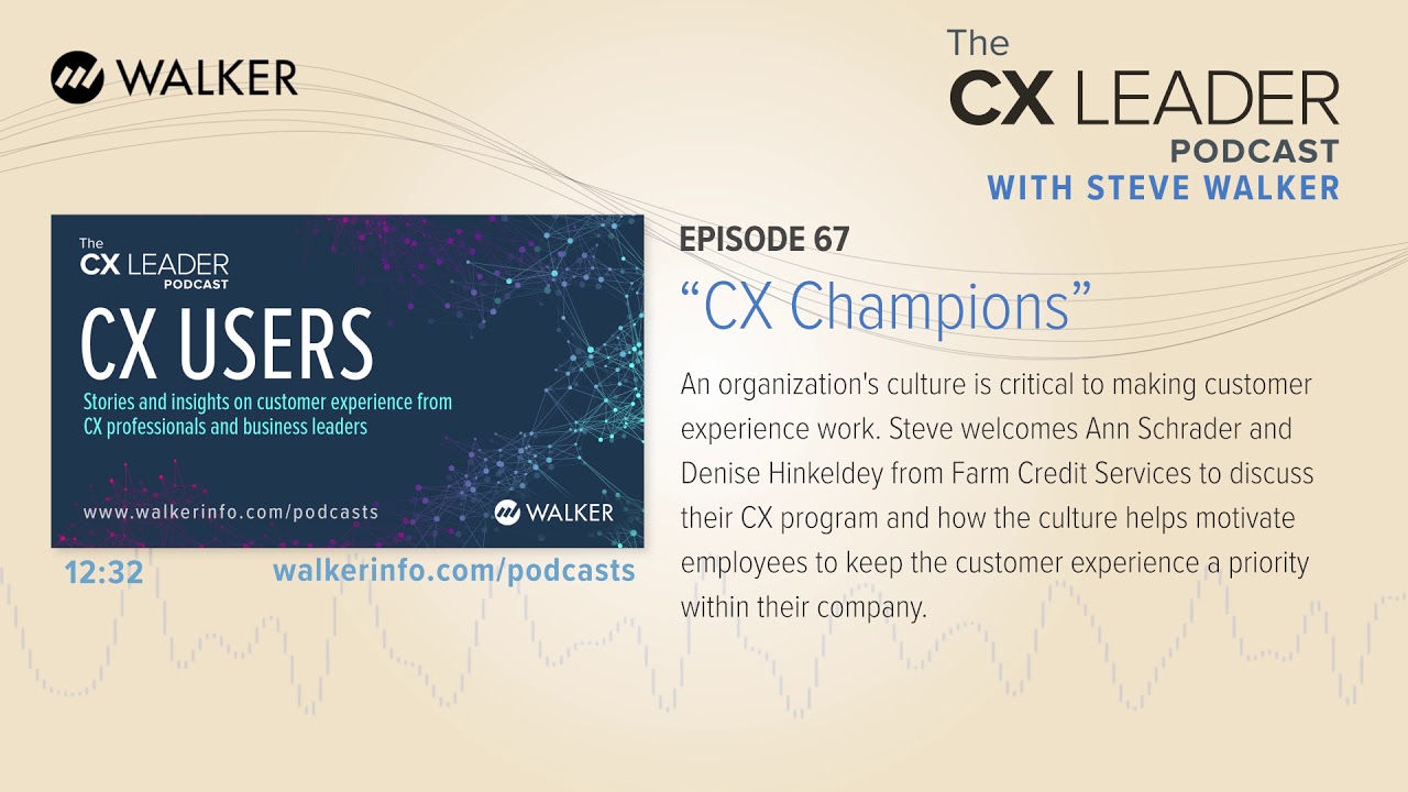 "CX Champions" - CX Leader Podcast: a resource for customer experience ...