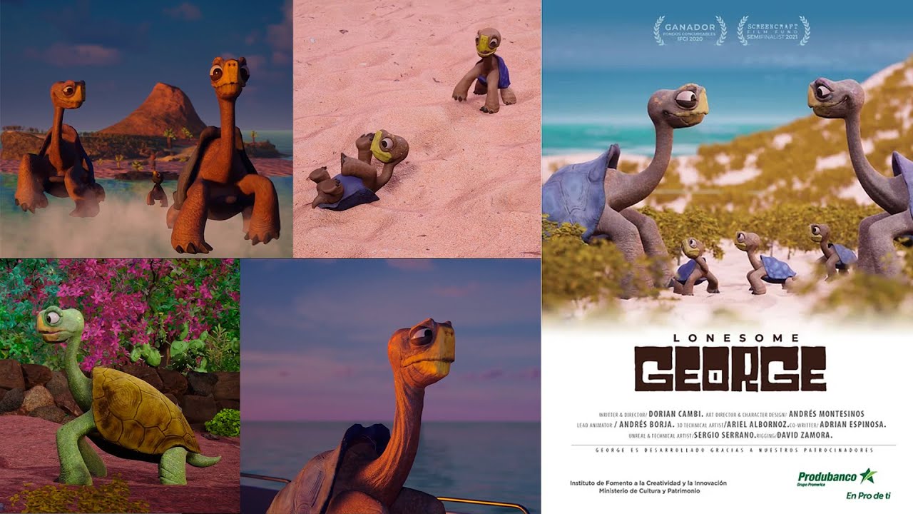 Lonesome George - Custom Rig (George and tortoises) - YouTube