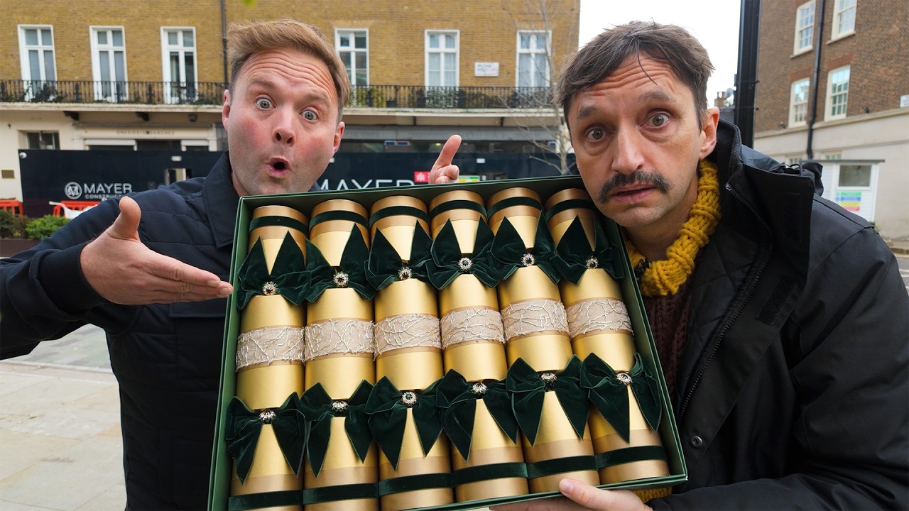 Opening £700 Christmas Crackers - YouTube