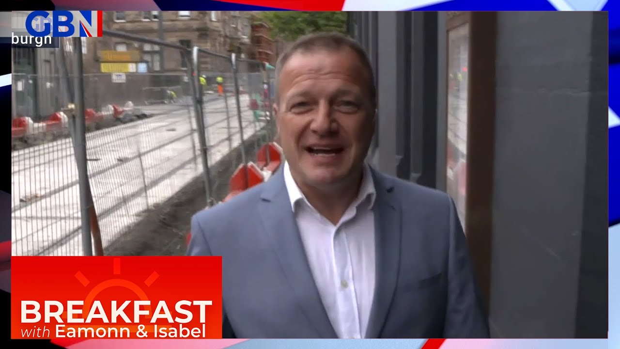 Edinburgh tram service extension: GB News' Davie Donaldson speaks to ...