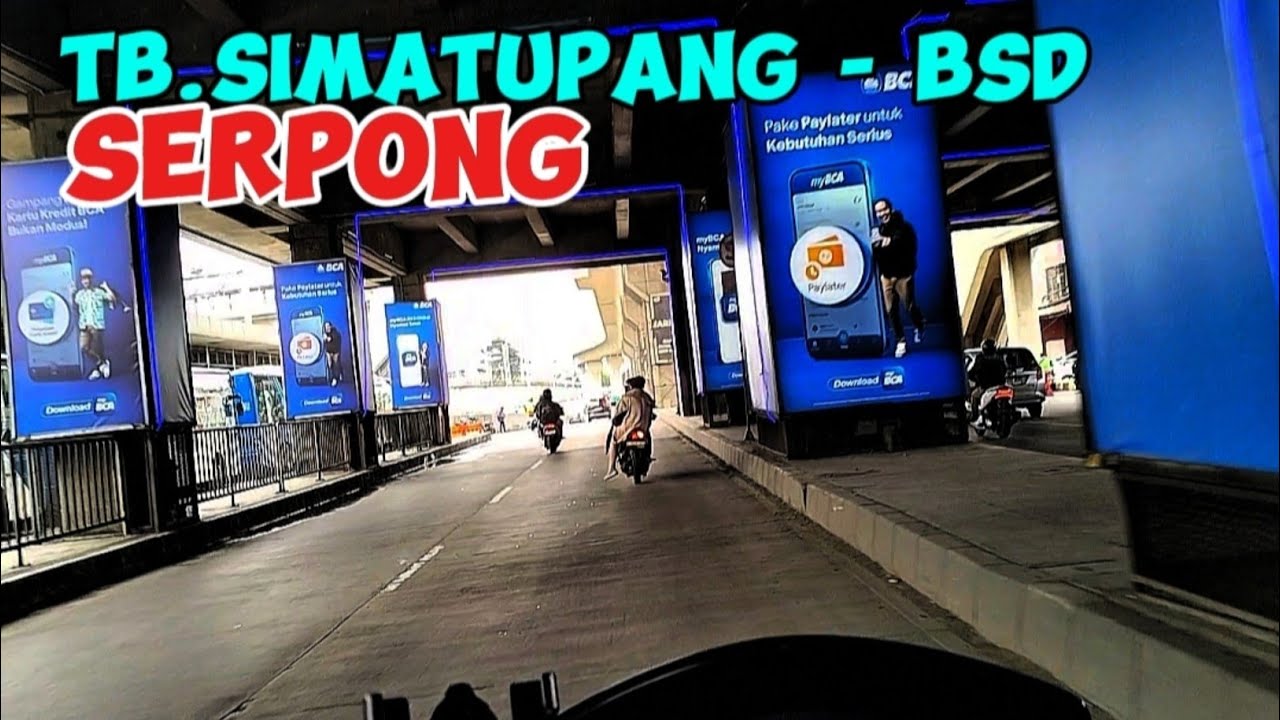 RUTE TB.SIMATUPANG, BSD, SERPONG ‼️#yamahanmax155 #motovlog - YouTube