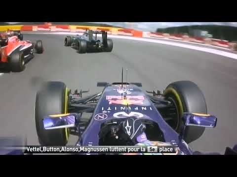 F1 2014 Onbord Vettel Vs Button Vs Alonso Vs Magnussen Na Bélgica