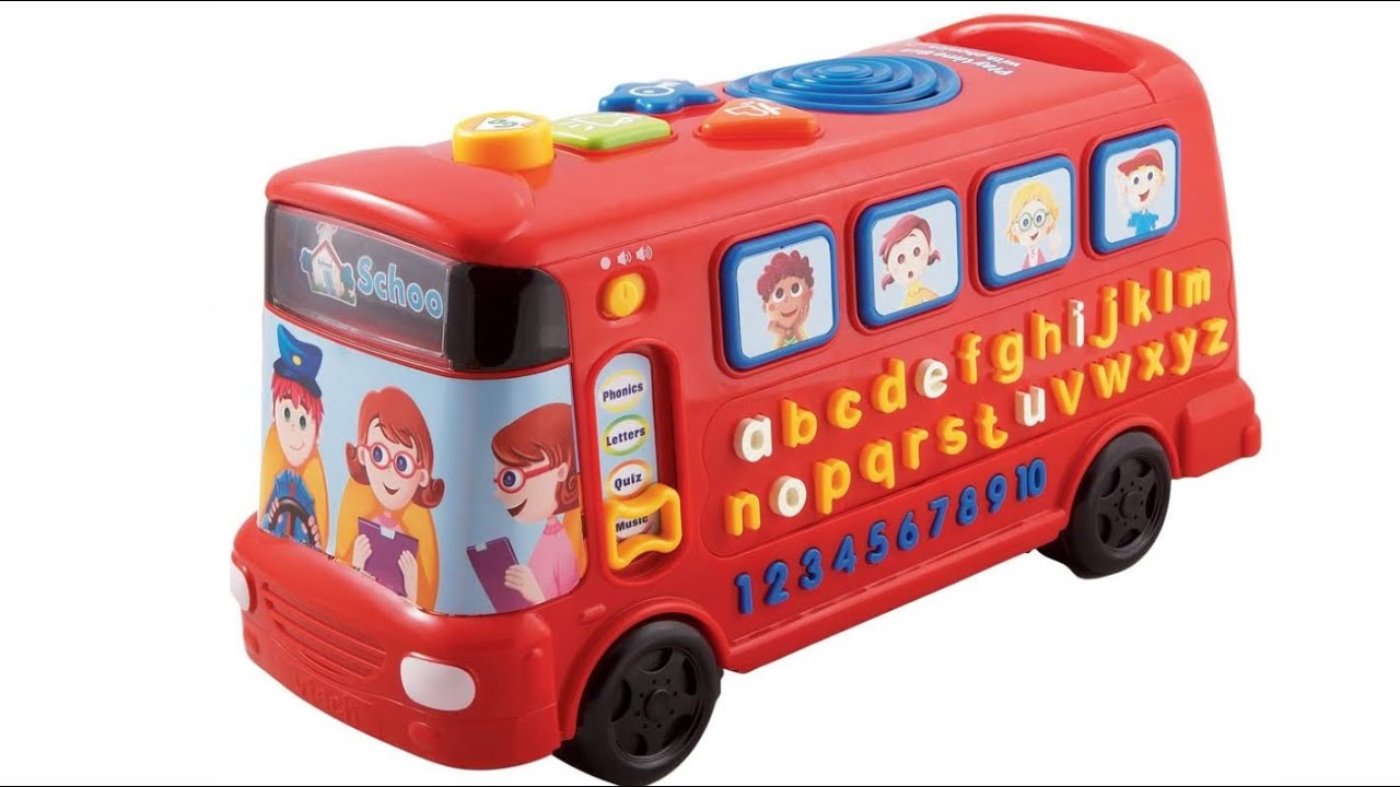 VTech Playtime Bus with Phonics Review 🚌🔤 | Interactive Toddler ...