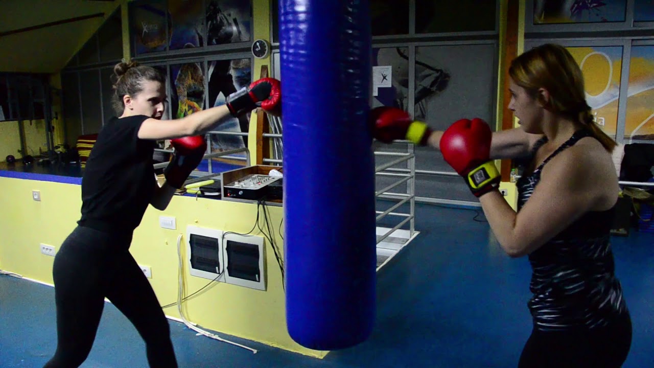 Cardio Boxing for Ladies - Xenia fitness - YouTube