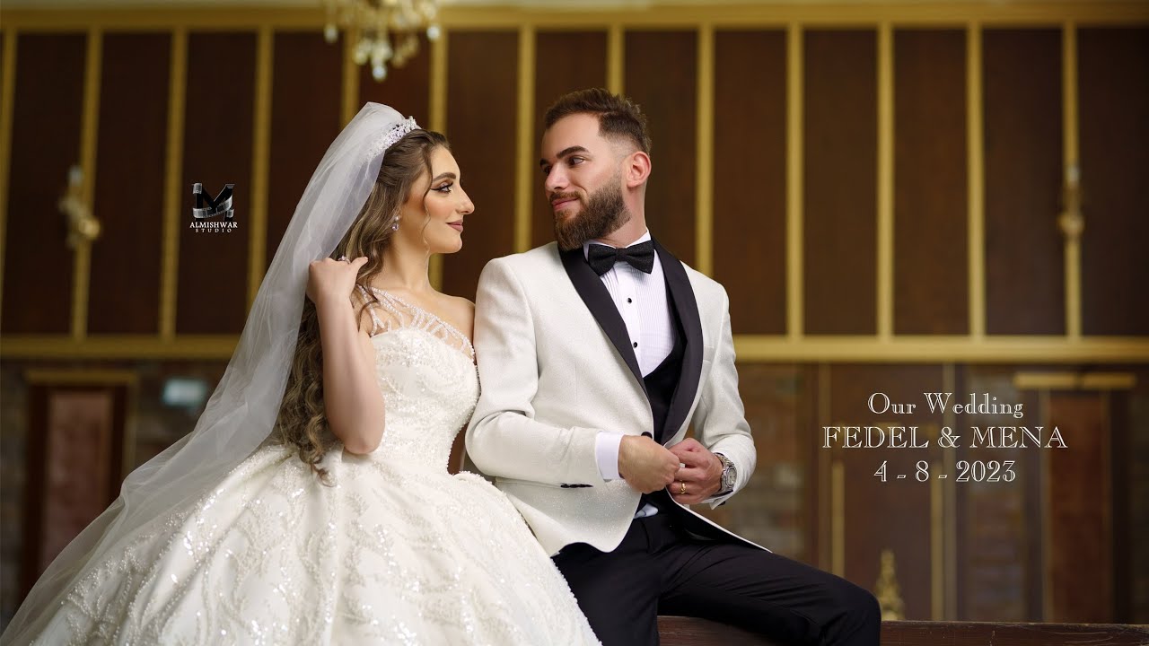 FEDEL & MENA 's wedding highlights 2023 - YouTube