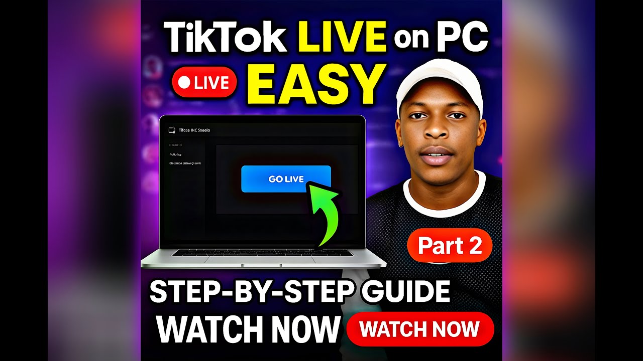 Go LIVE on TikTok from Your PC (2025 Update) | Step-by-Step Tutorial | P2 - YouTube
