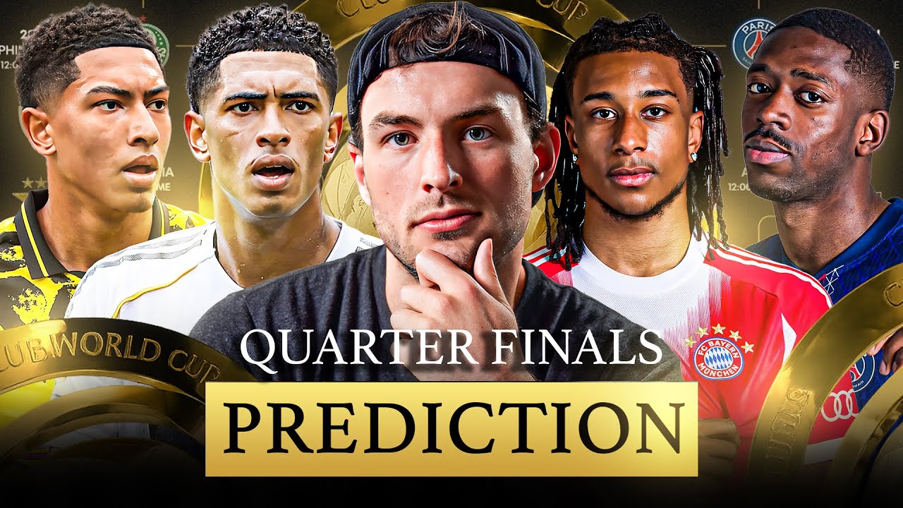 My Club World Cup Quarterfinals Predictions! - YouTube