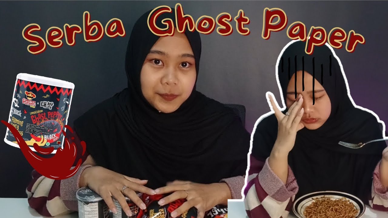 MAKANAN SERBA GHOST PAPER - YouTube