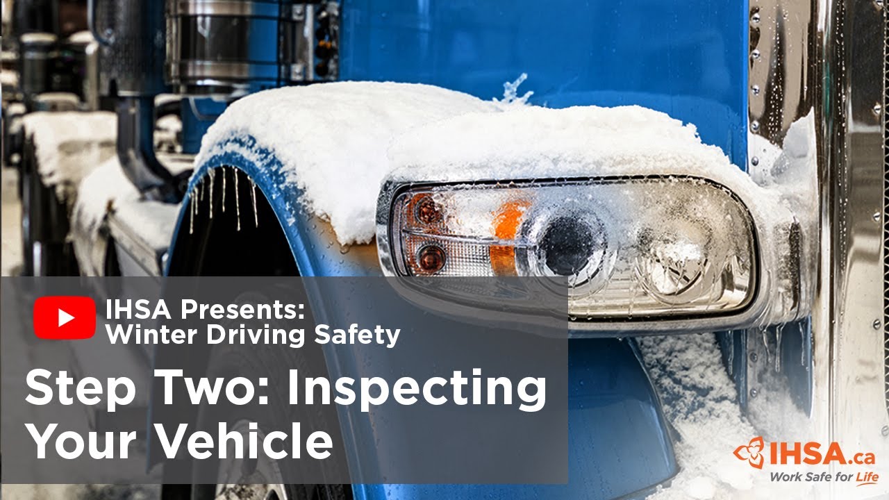 Winter driving safety: inspecting your vehicle - YouTube