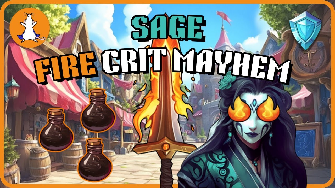 Sage | Fire Crit Mayhem | Diamond | Backpack Brawl - YouTube