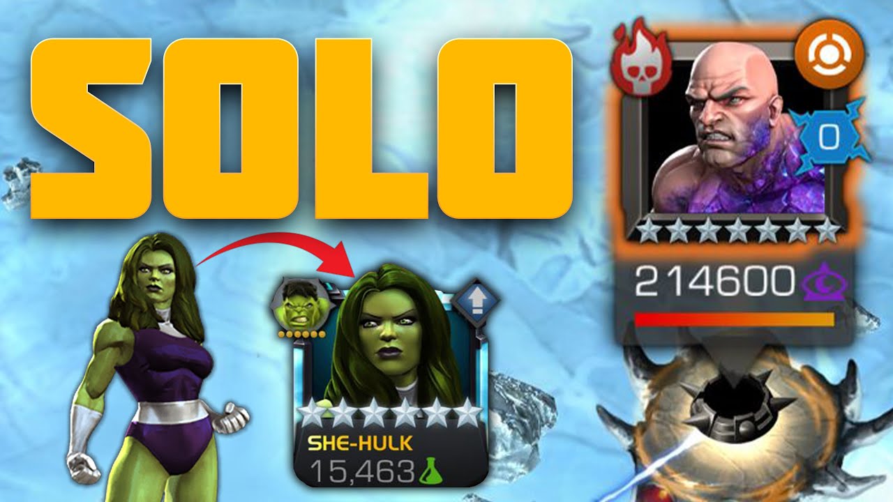 She-Hulk 6* R3 Solos Absorbing Man | Winter of Woe Week 1 #mcoc - YouTube