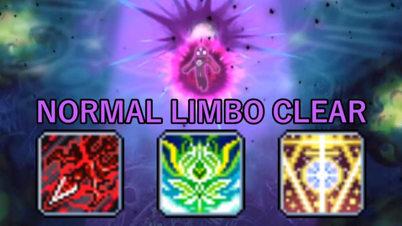 MapleStory Normal Limbo Clear (Dark Knight, Wind Archer, Hero) - YouTube