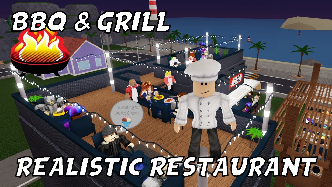 I MADE THE MOST REALISTIC BBQ RESTAURANT IN RT2! | Restaurant Tycoon 2 ...