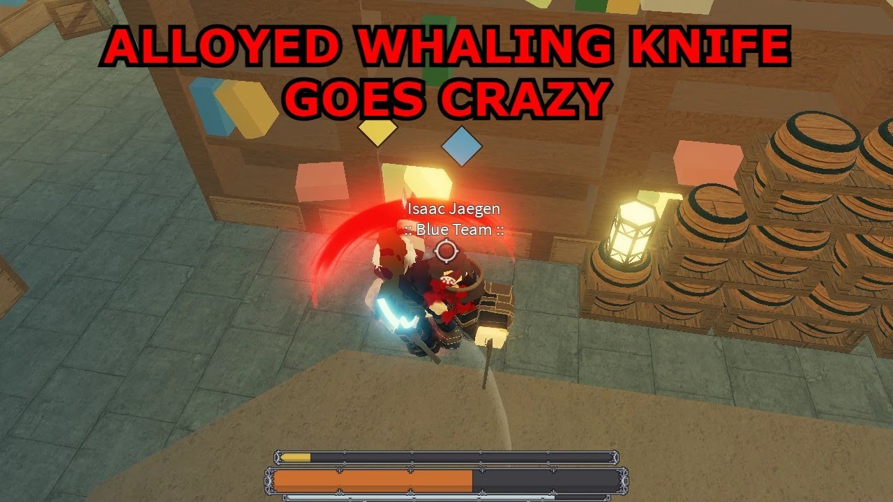 Alloyed Whaling Knife is OVERPOWERED | Deepwoken - YouTube