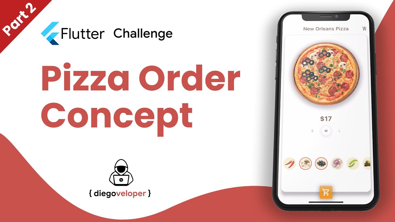 Flutter Challenge: App de Pizza 2/3 - YouTube