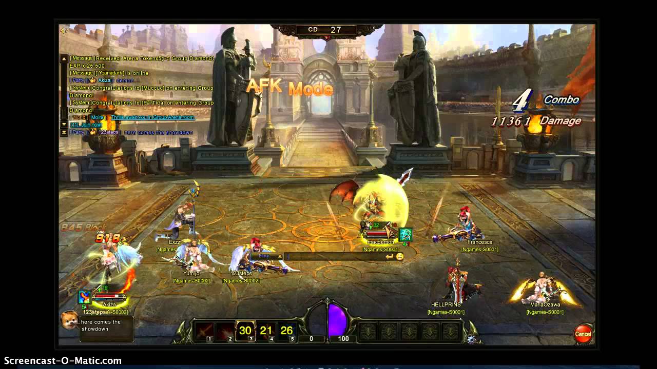 Sword Saga- Group Arena 11-28-14 - YouTube