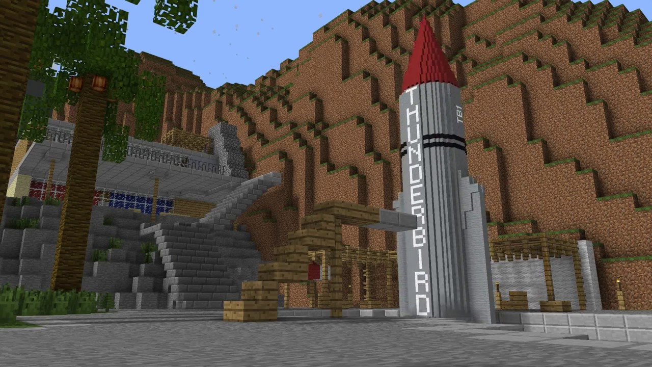Thunderbird 1 Launch (Remodelled) - YouTube