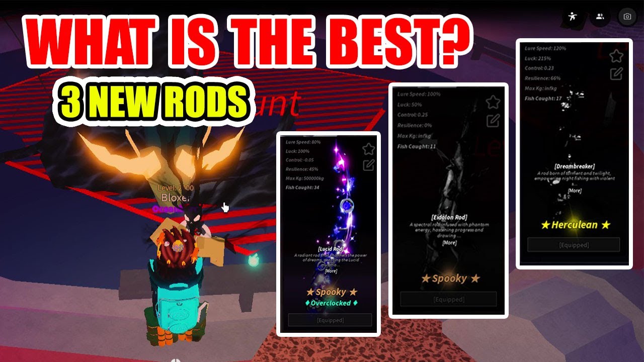 ROBLOX - FISCH: What is the Best Rod for Catching Leviathan? - YouTube