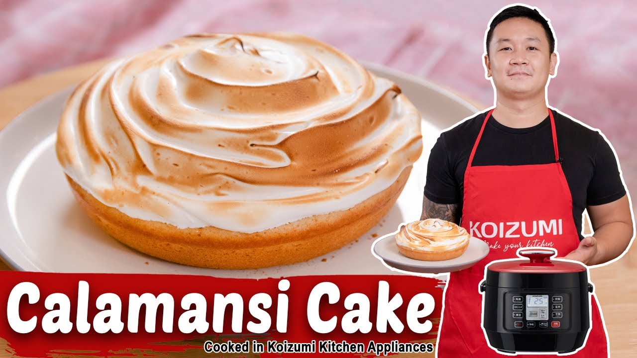 CALAMANSI CAKE - YouTube