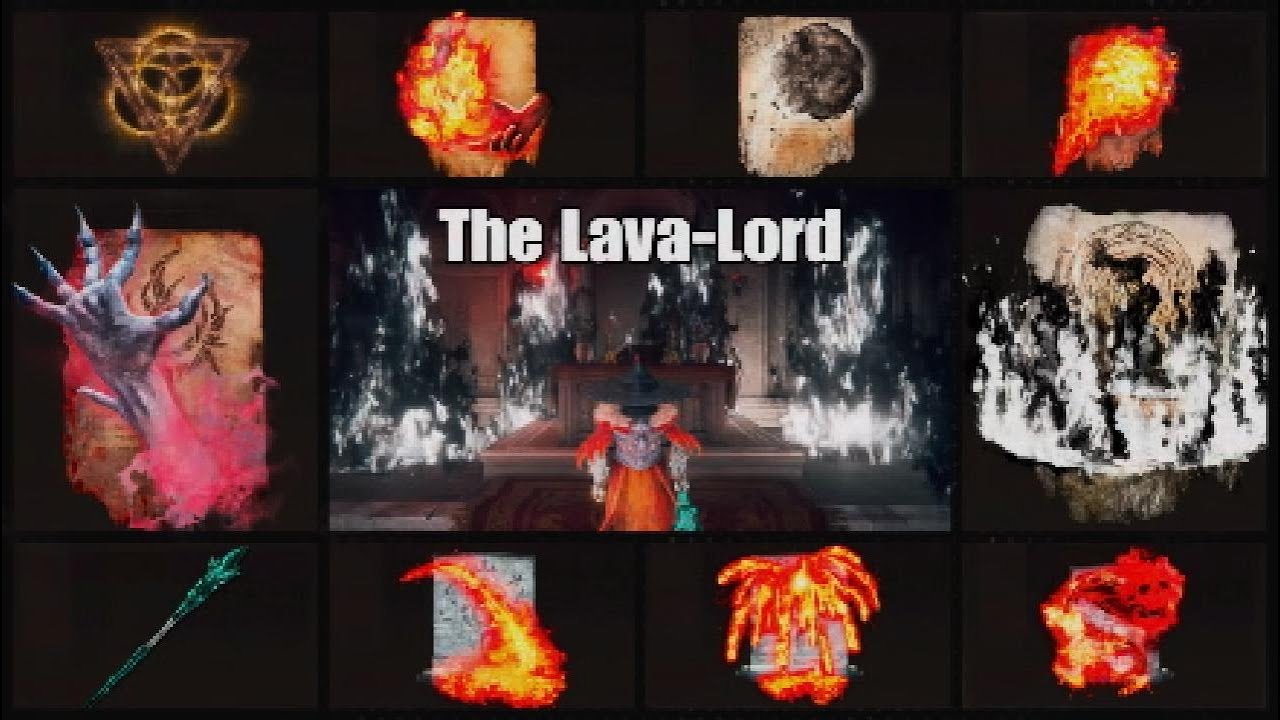 Elden Ring | The Lava Lord | Colosseum | Build/Stats At End - YouTube