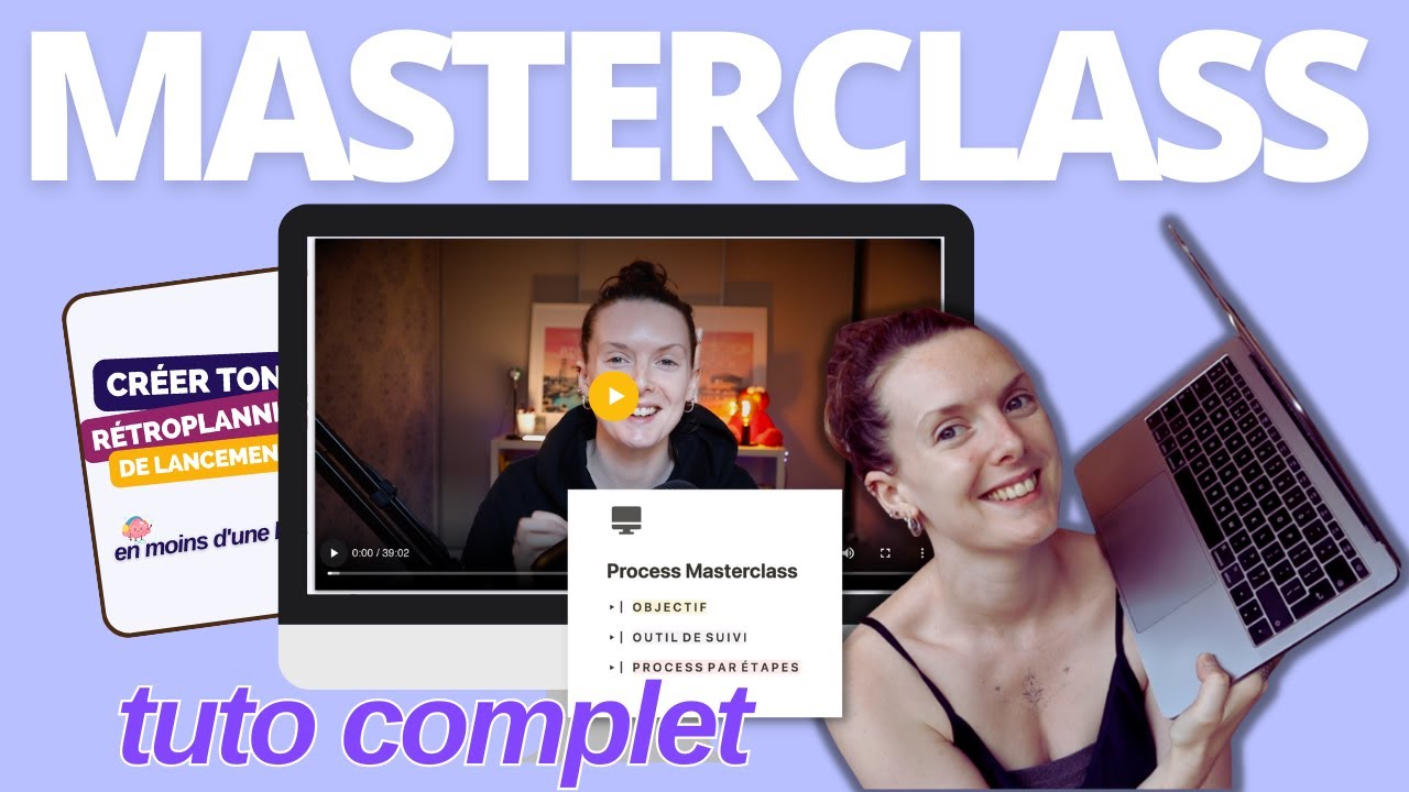 Comment créer sa masterclass | Structurer son lead magnet | Faire son premier produit gratuit ...