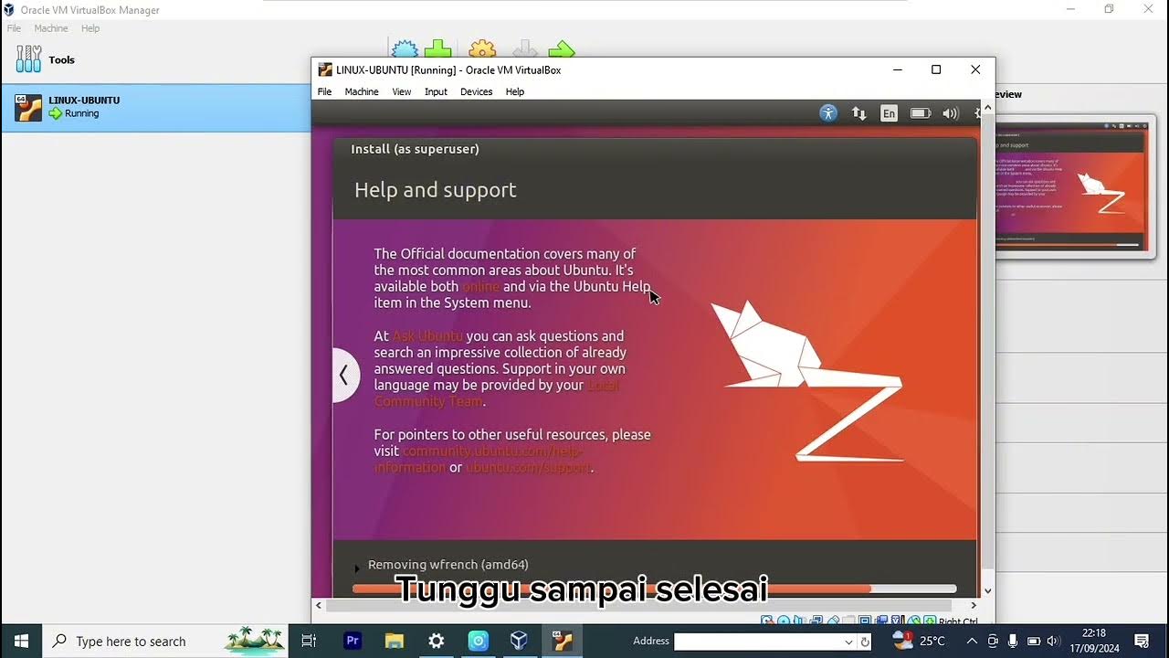 CARA INSTALL VIRTUALBOX DAN OS LINUX UBUNTU |TUTORIAL - YouTube