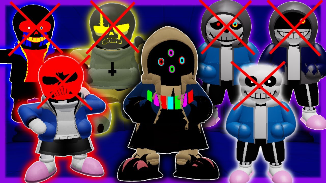 Dusttale: Endless Massacre：True Nega Sans, ULC Sanses, Really Angry ...