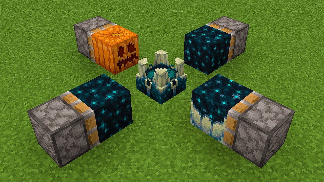 how to create a new sculk golem - YouTube