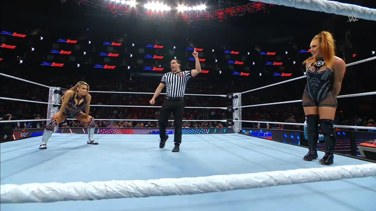 Natalya Vs Isla Dawn - WWE Main Event 02/01/2025 - YouTube