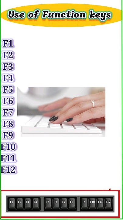 function keys of computer | Use of function keys F1 to F12. #functionkeys #keyboard #computer # ...