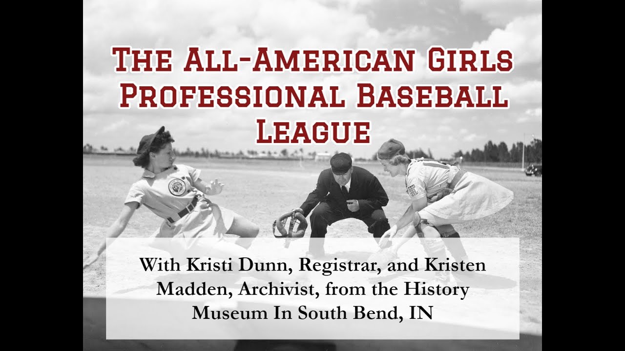 Gallery Talk - All-American Girls Professional Baseball League - YouTube