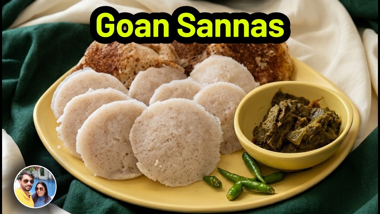 Goan Sannas/Goan Sanna Recipe/Goan Sannas with Coconut Neera/Goan ...