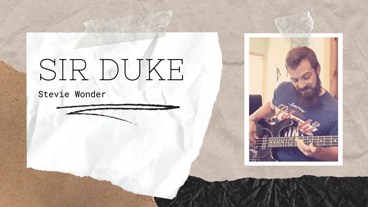 Sir Duke Bass Cover - YouTube