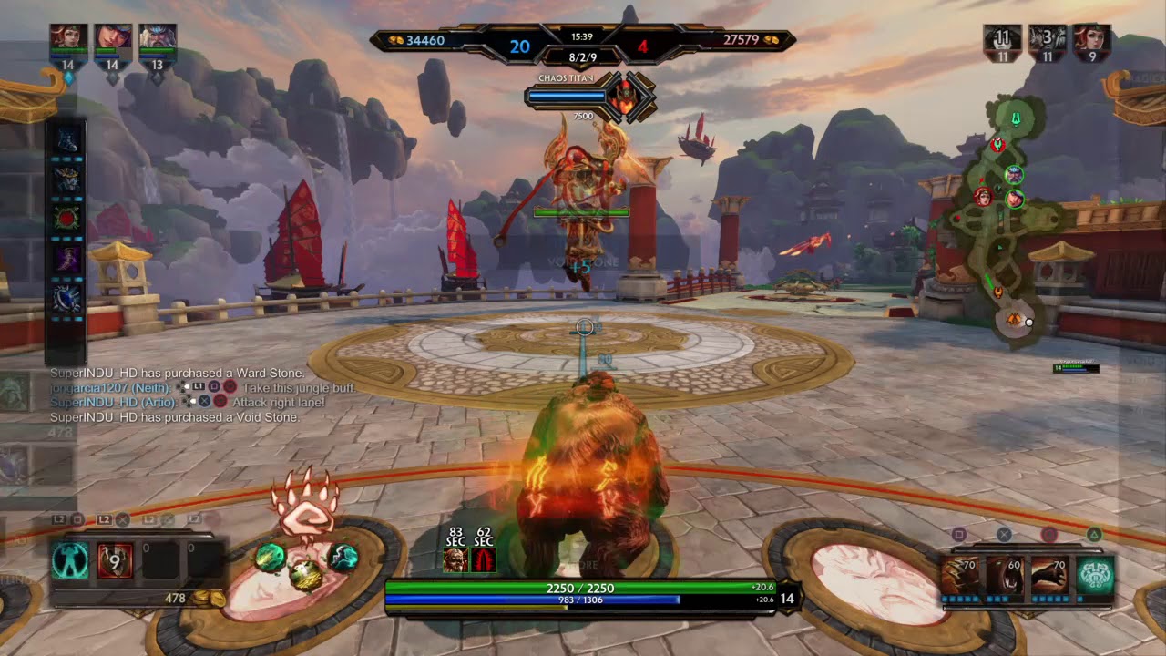 Smite Artio Gameplay - YouTube