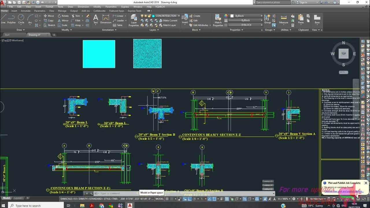 Easiest and Faster Way to Hatch in Autocad || Hatch by Selecting objects or picking internal ...