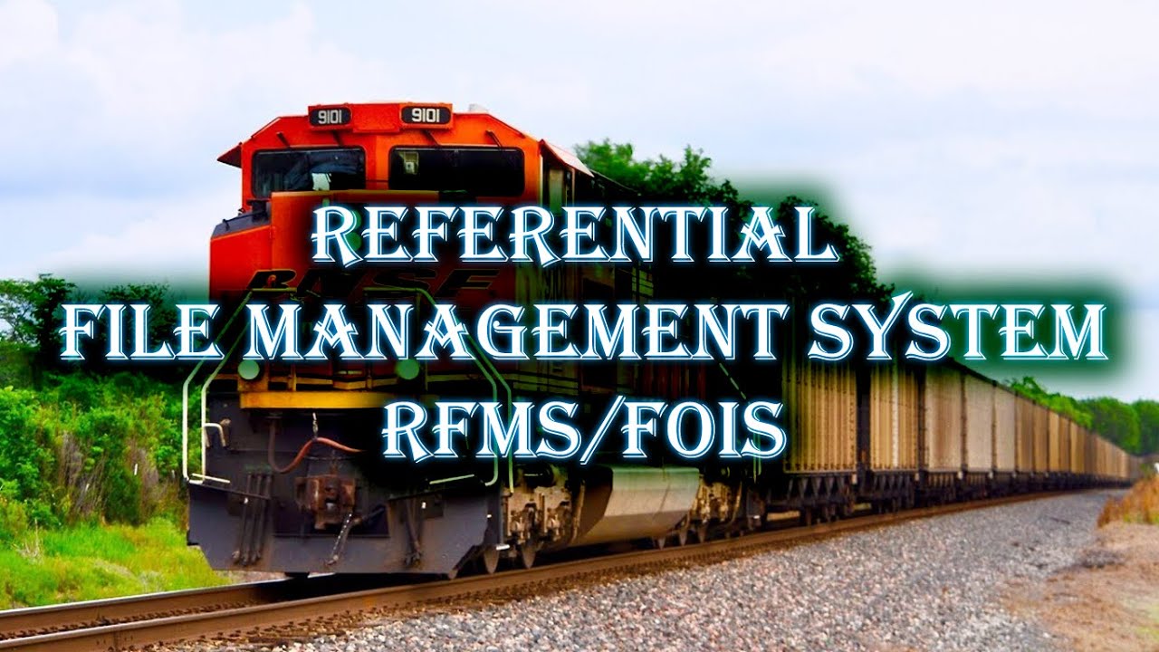 Referential File Management System | RFMS | Freight Queries | FOIS ...