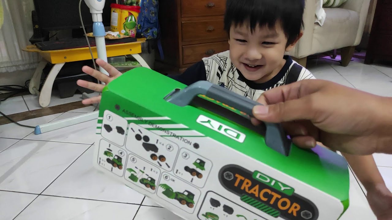 Ketagihan Mainan DIY Tractor - YouTube