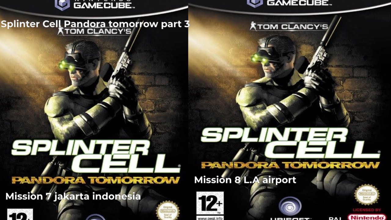 Splinter Cell: Pandora Tomorrow live 3 - YouTube