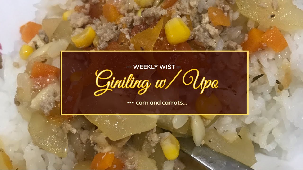 Giniling W/ Upo Breakfast mode! #subscribe #share #lutongbahay ...