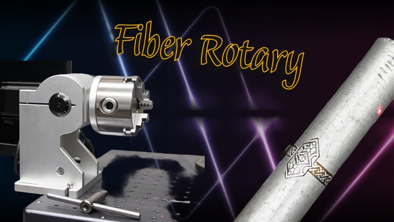 Fiber Laser Rotary Attachment | Monport GA30 - YouTube