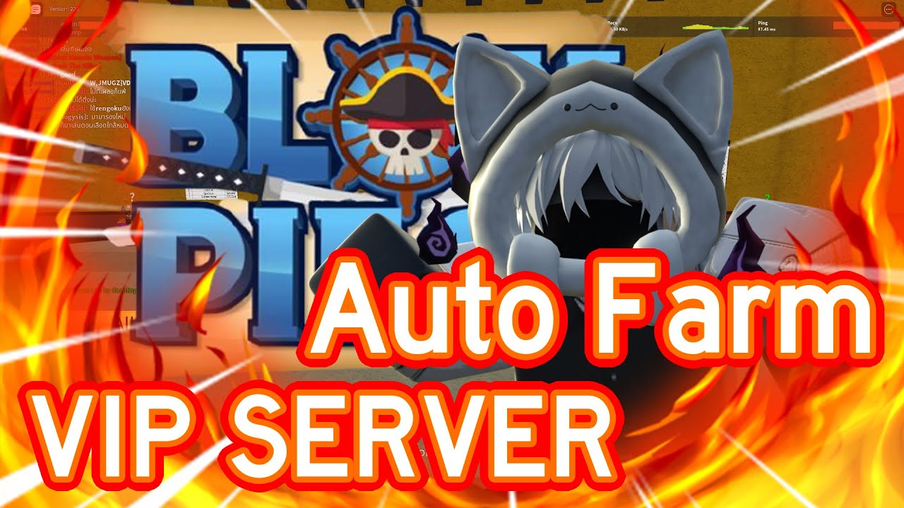 🔴 Blox Fruit : AUTO FARM IN VIP SERVER [ FREE ] - YouTube